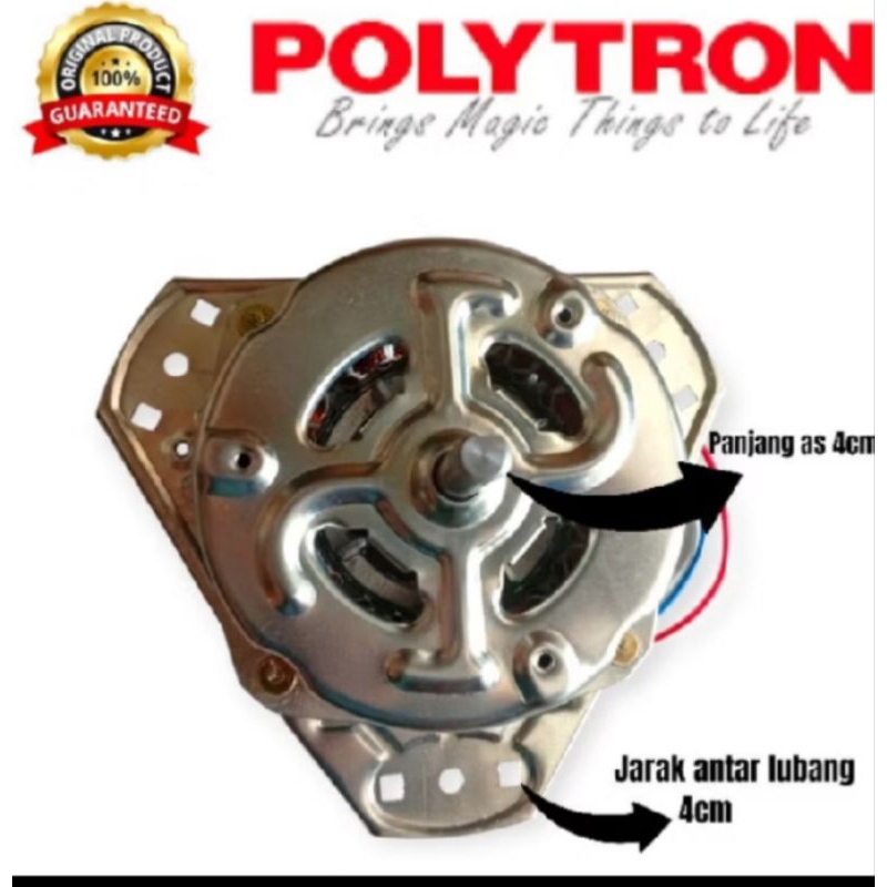 Jual DINAMO SPIN POLYTRON PWM 751 PENGERING MESIN CUCI POLYTRON 2 TABUNG | Shopee Indonesia