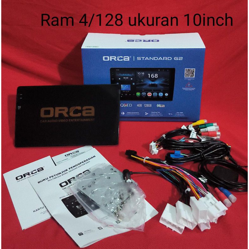 Jual Head unit Android Orca Standar Gen 2 NFC Ram 4/128 GB Suport ...