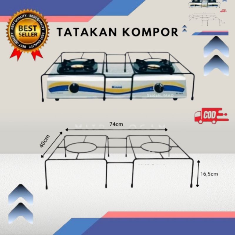 Jual Dudukan Kompor Rangkak kompor Tungku Rangkai Janggrak Kompor 2 ...