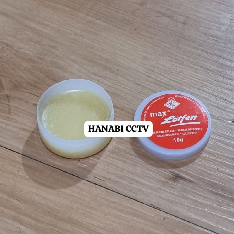 Jual Pasta Solder Lotfett Max 10 gram 10g Soldering Grease | Shopee ...