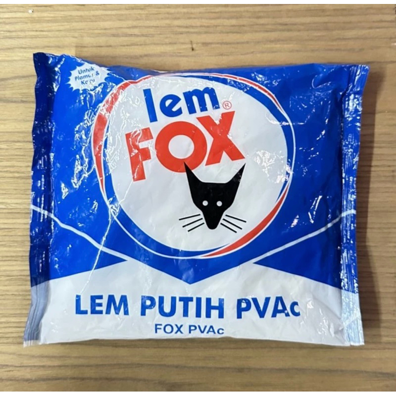 Jual LEM FOX PUTIH BIRU PVAC 600 GRAM KAYU PLAMIR PLAMUR KAYU | Shopee ...