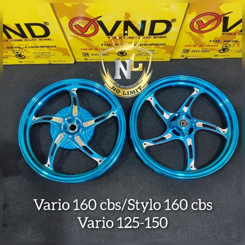 Jual VELG RACING VND NEW SPEED VARIO 110 125 150 160 BEAT SCOOPY MIO SPORTY VARIO KZR bintang ...