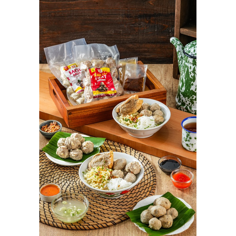 Jual Bakso Halus - Bakso Urat - Tahu Bakso 85% Full Daging ( Gluten ...