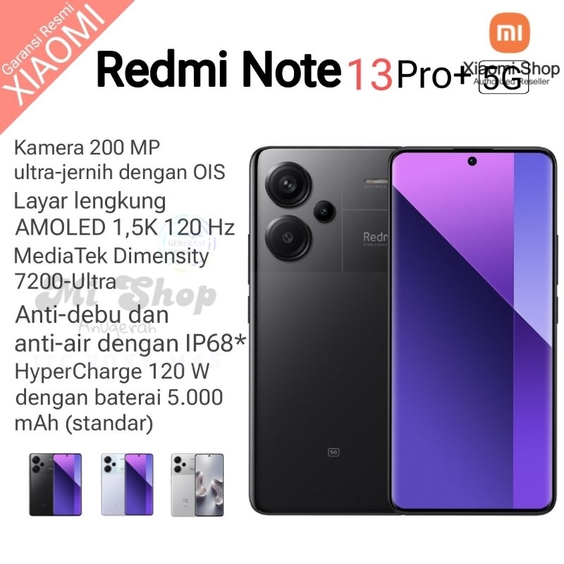 Jual redmi note 13 pro+ 5G Every shot iconic | Shopee Indonesia