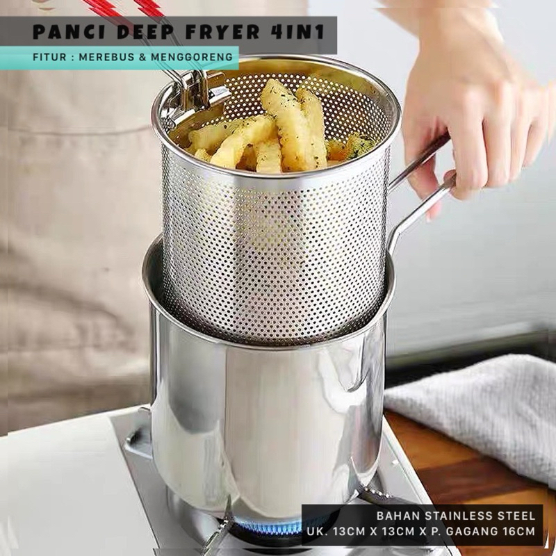 Jual PANCI DEEP FRYER 4in1 | Shopee Indonesia