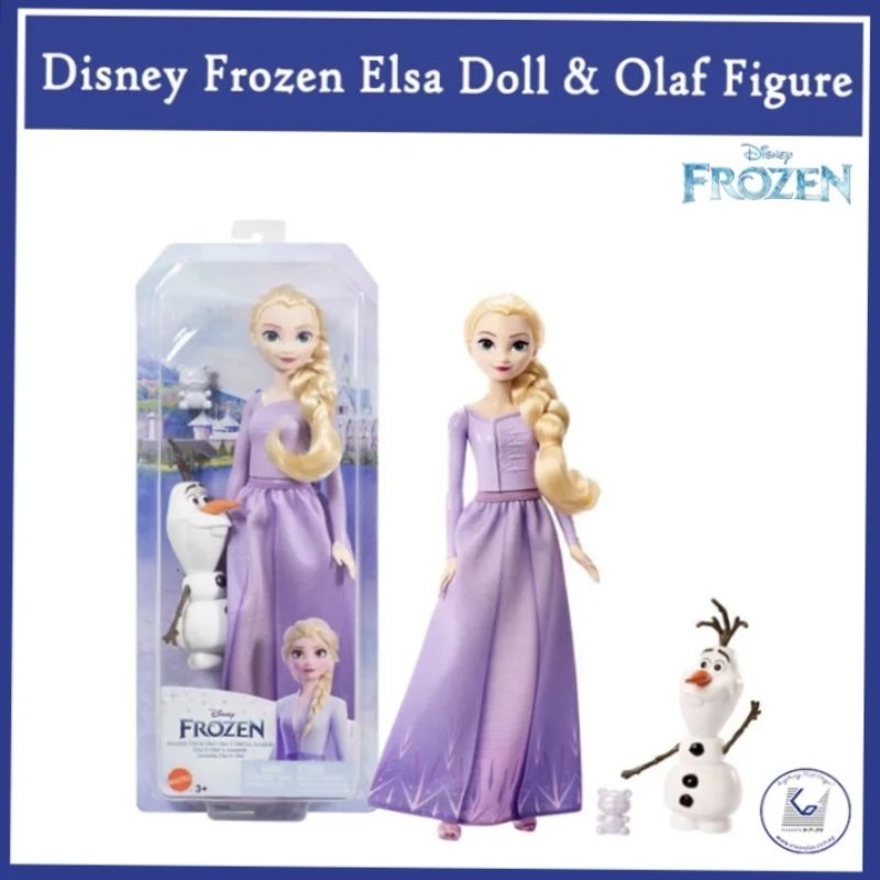 Jual Boneka Barbie Disney Doll Elsa & Olaf Frozen Movie Toys | Shopee ...