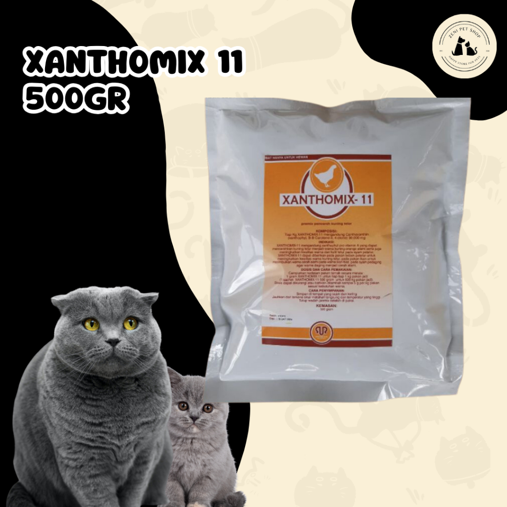 Jual Xanthomix 11 500 gram - Xanthomix 500 gram - Premix Ternak Lengkap ...
