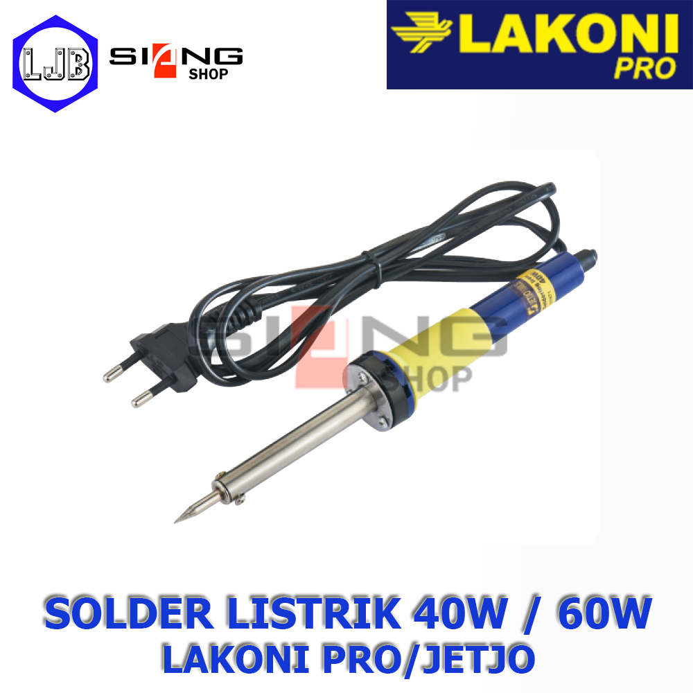 Jual Solder Listrik 40W / 60W merk JETJO / LAKONI PRO | Shopee Indonesia