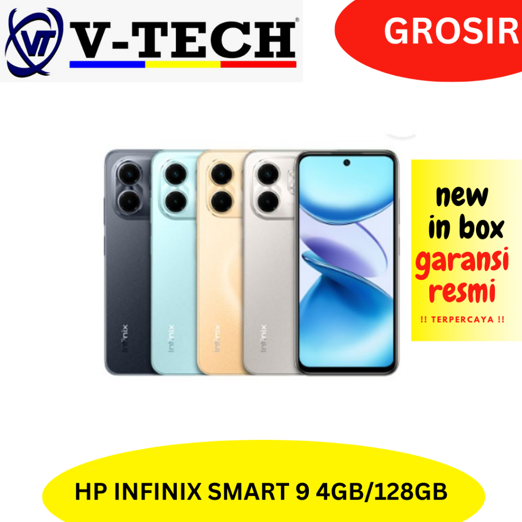 Jual HP INFINIX SMART 9 4GB/128GB | Shopee Indonesia