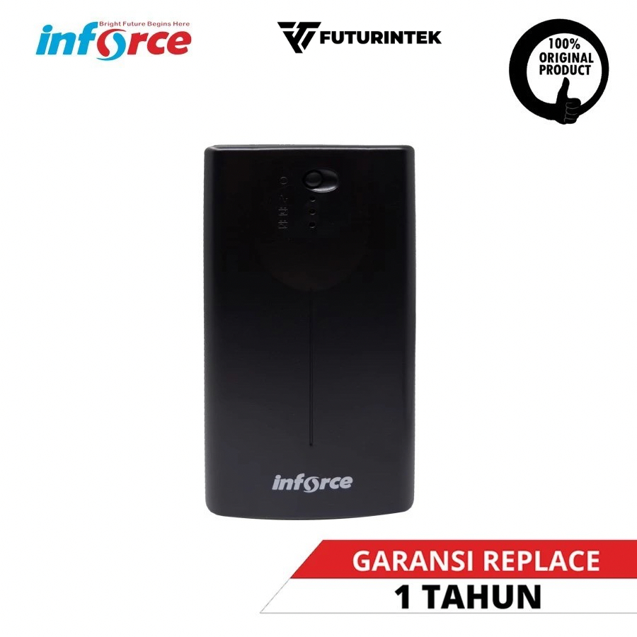 Jual INFORCE UPS IF 2000VA 1200W Backup Daya Stabilizer Komputer PC TV ...