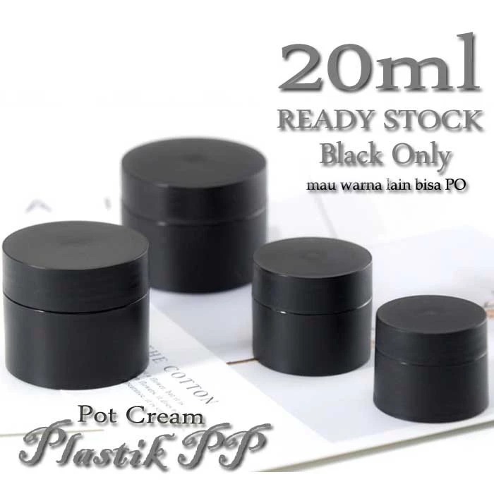 Jual Termurah Grosir Pot Krim Plastik 20gram Wadah Kosmetik Lotion ...