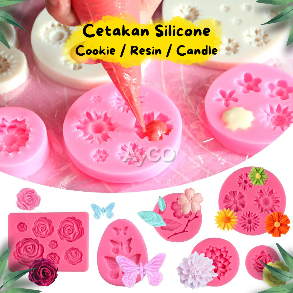 Jual Cetakan Silicone / Silicone Mold / Cetakan Resin / Candle / Lilin ...