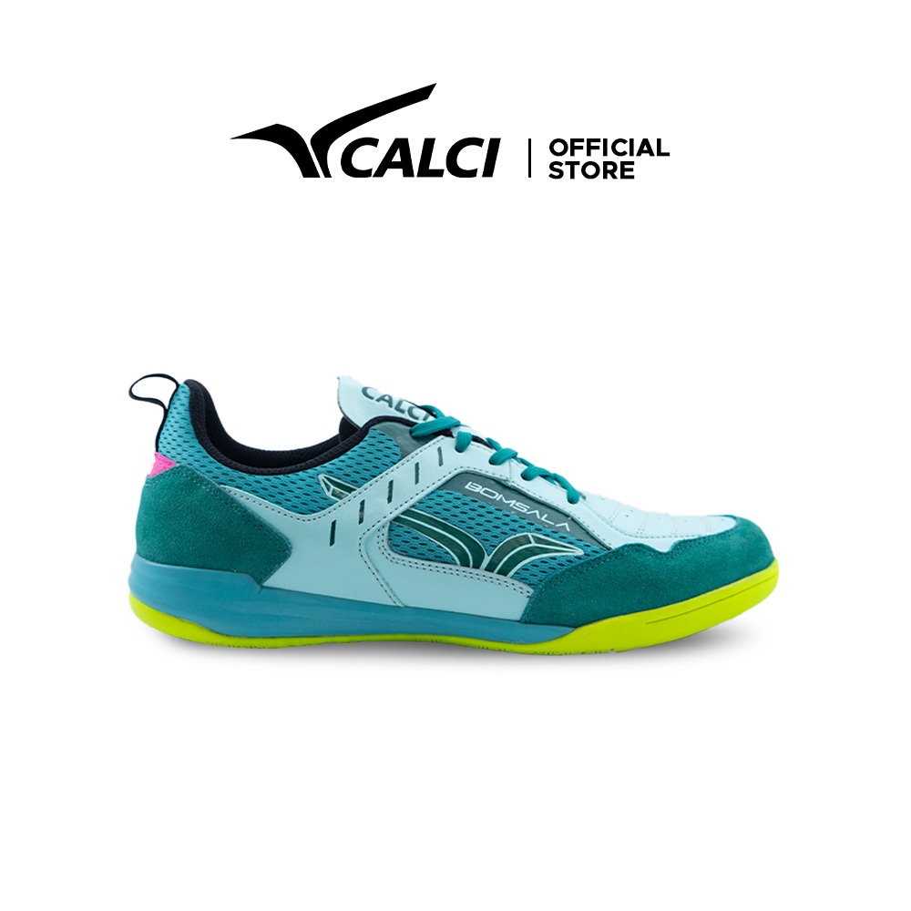 Jual Calci Sepatu Futsal Bomsala Festivo - Tosca/ Neon | Shopee Indonesia