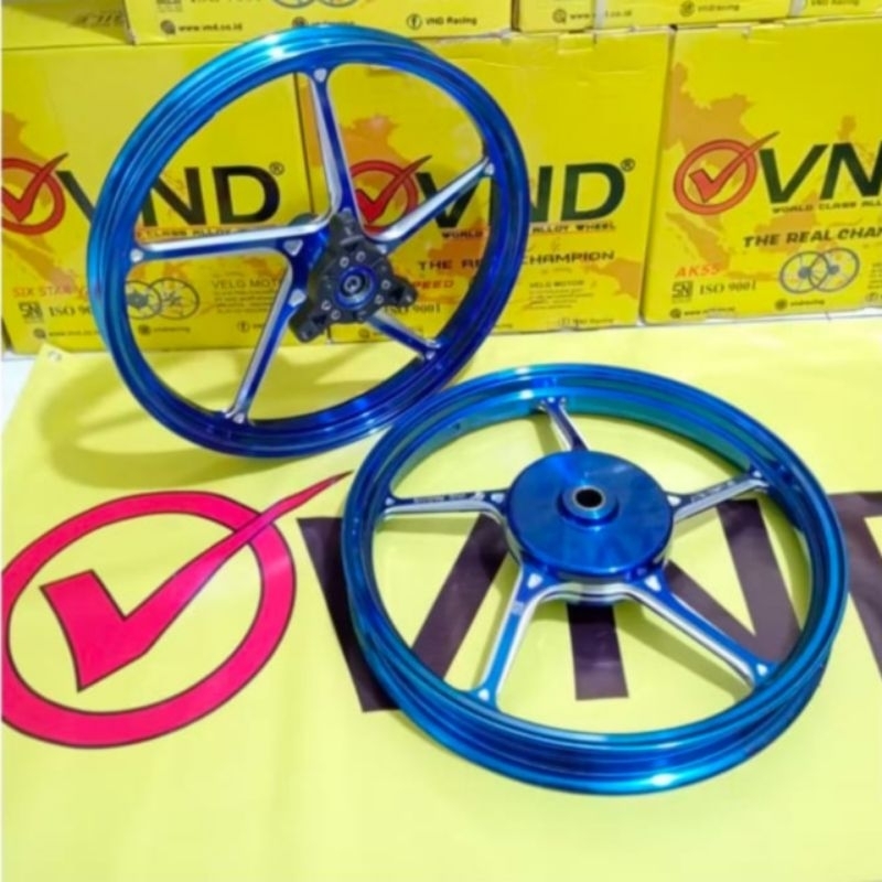Jual Velg Vnd AK 55 Nmax Aerox Ring 14 & 17 Aerox ole New Turbo Nmax New Old | Shopee Indonesia