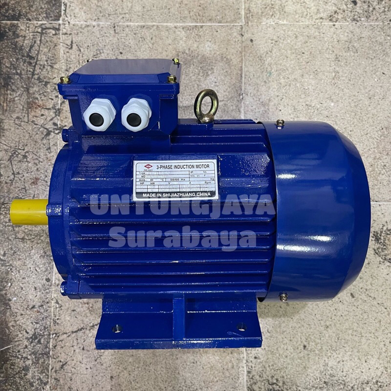 Jual DINAMO ELEKTRO MOTOR SEM 3 PHASE 5 HP 4 POLE 1450 RPM / ELEKTRIK MOTOR SEM 5HP 4P 3PHASE ...