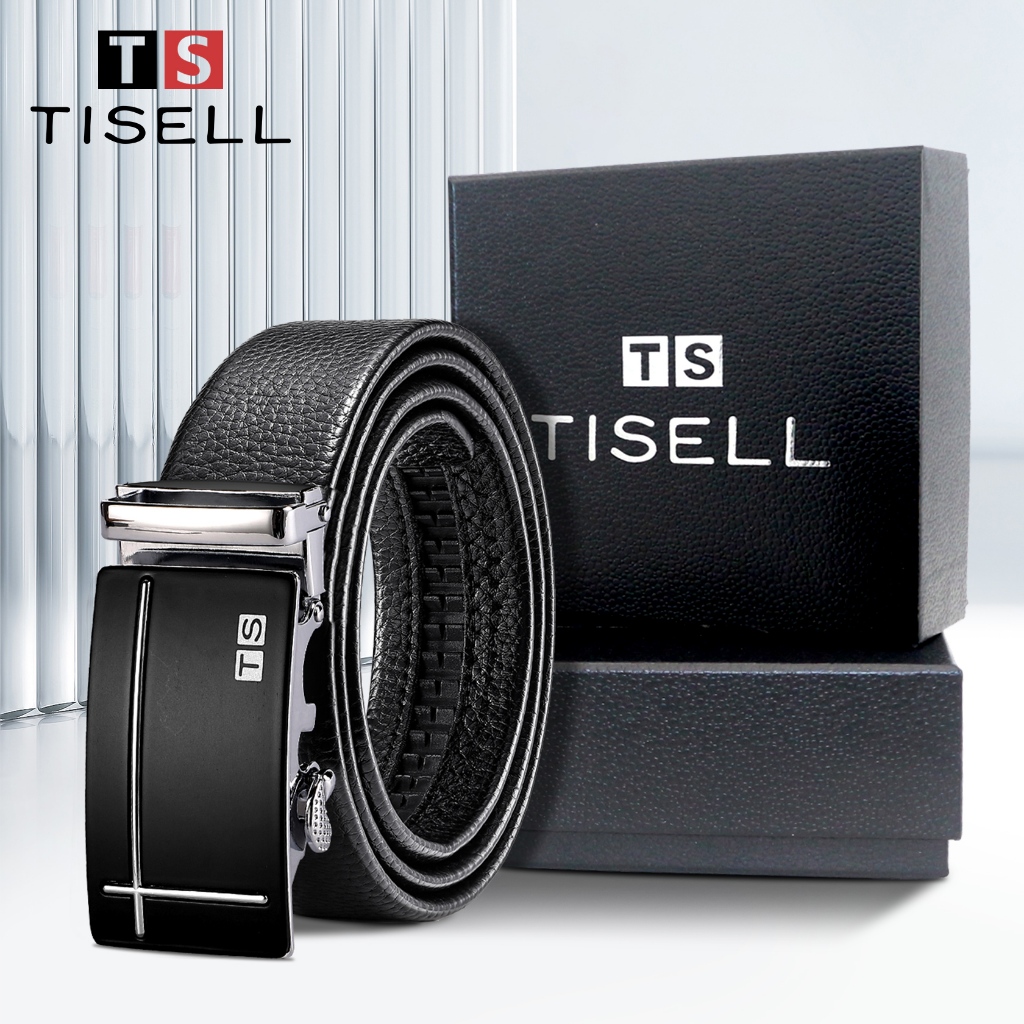 Jual Tisell - [With Box] Ikat Pinggang Pria Bisnis Bahan Kulit PU ...
