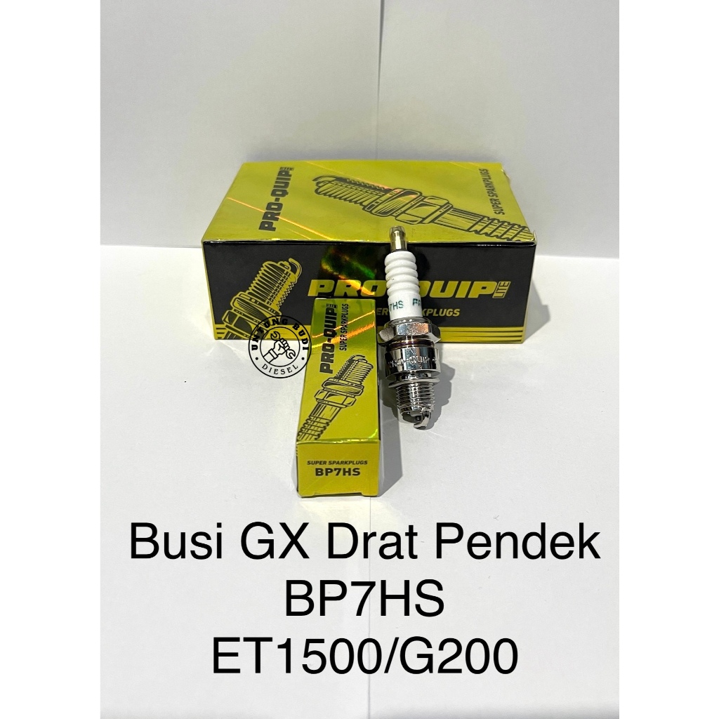 Jual Busi GX Drat Pendek ProQuip BP7HS Spark Plug ET1500 G200 Genset 4 ...