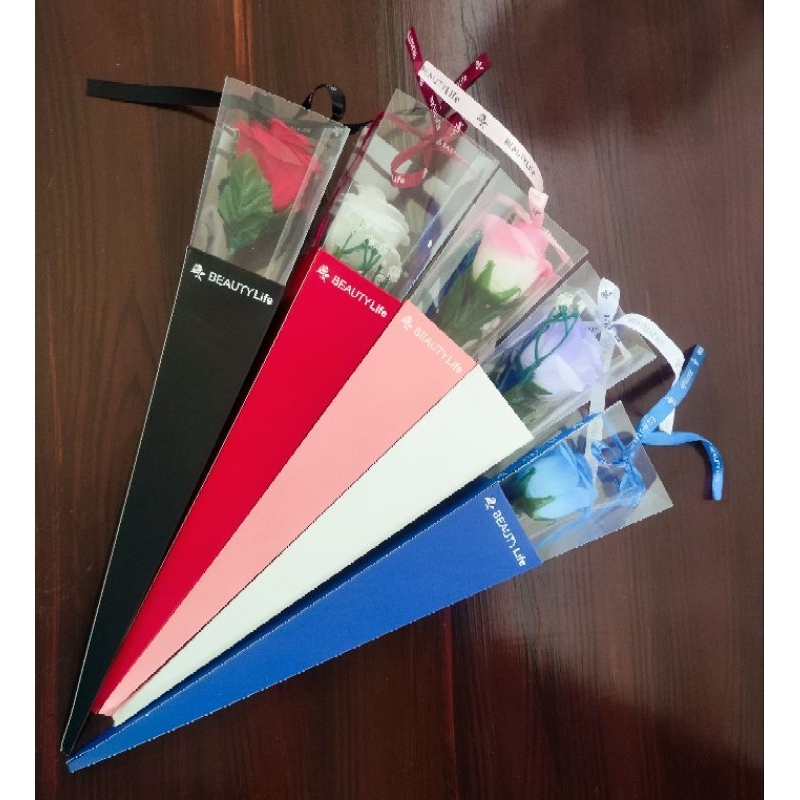 Jual BUKET MAWAR SINGLE FLOWER / BOX BUNGA MAWAR MURAH | Shopee Indonesia