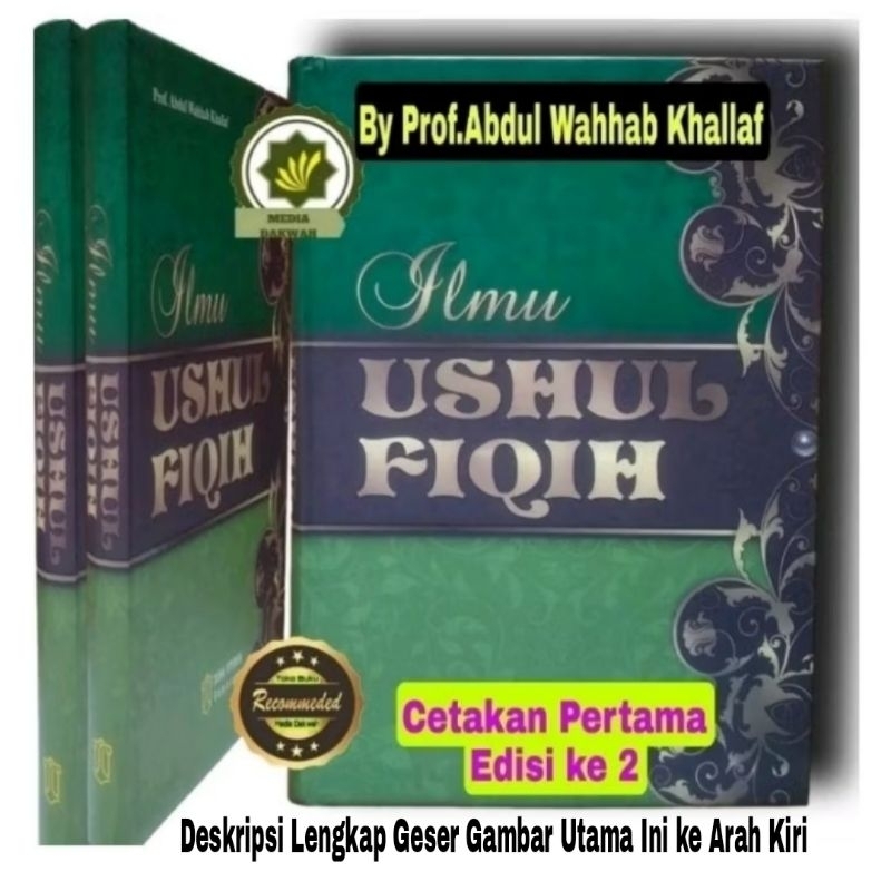 Jual Buku ILMU USHUL FIQIH Terjemah Kitab Ushulul Fiqh Ushul Al-Fiq ...
