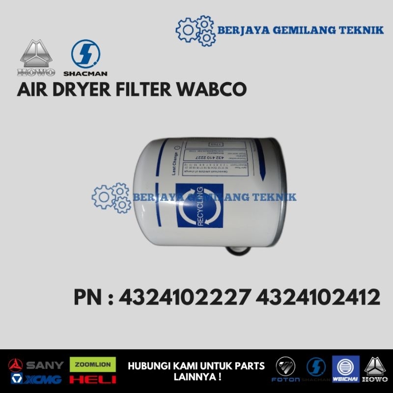 Jual Air Dryer Filter Wabco 4324102227 4324102412 | Shopee Indonesia