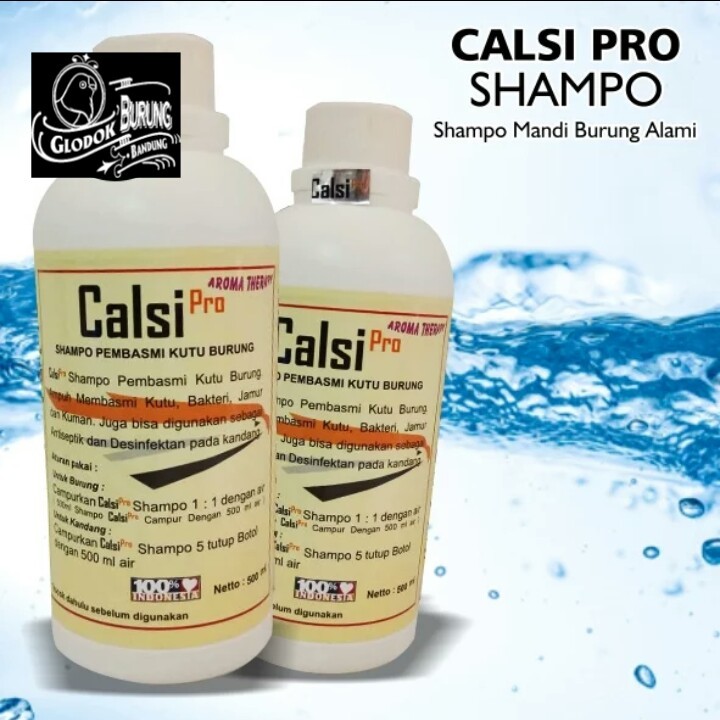Jual Calsipro Sampo Burung Pembasmi Kutu Bakteri Calsipro Probiotik ...