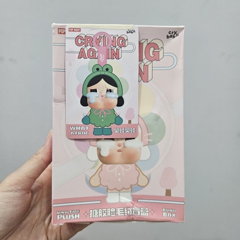 Jual CRYING AGAIN CBB ori popmart ALICE Frog Bee | Shopee Indonesia