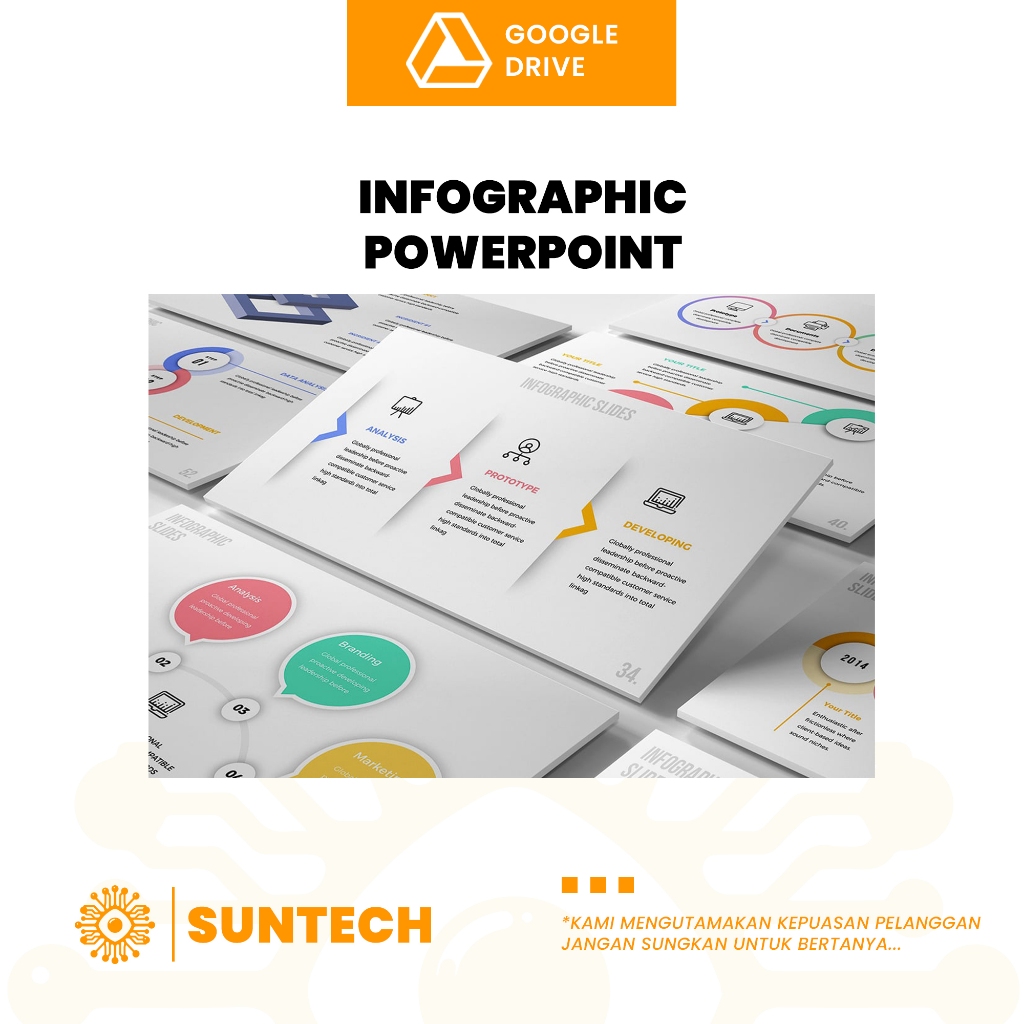 Jual INFOGRAPHIC POWERPOINT | POWERPOINT | Shopee Indonesia