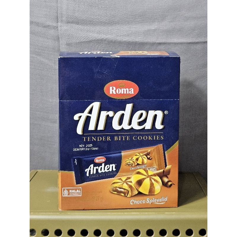 Jual Biskuit Manis Susu Kering Cokelat Roma Arden Roti Cookies Rasa ...