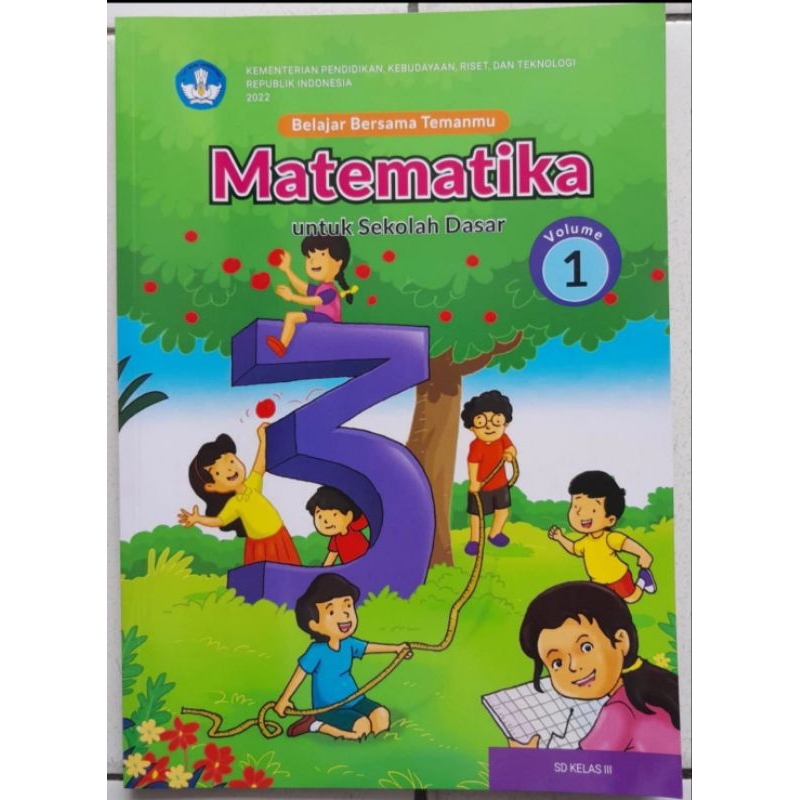 Jual Buku Matematika kelas 3 volume 1 Kurikulum Merdeka | Shopee Indonesia