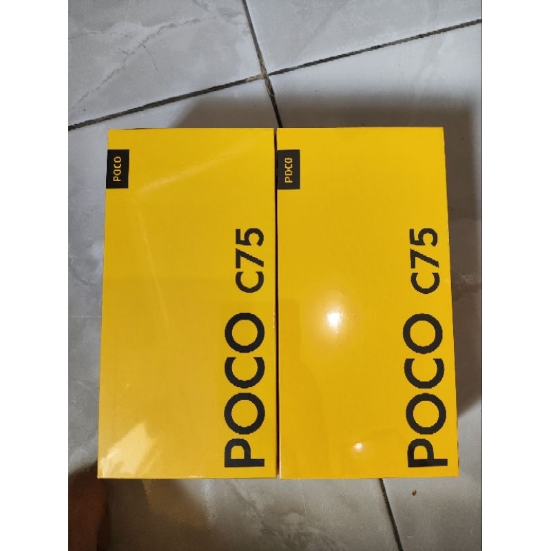 Jual Poco C75 Ram 6/128 Gb Garansi Resmi | Shopee Indonesia