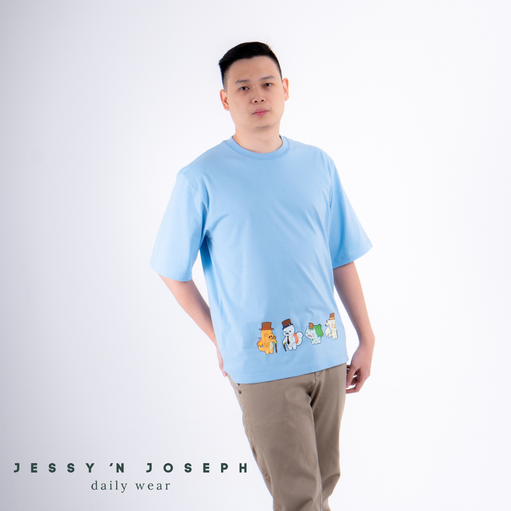 Jual Jessy N Joseph Kaos Oversized Pokemon Edition Vol. 1 Unisex ...