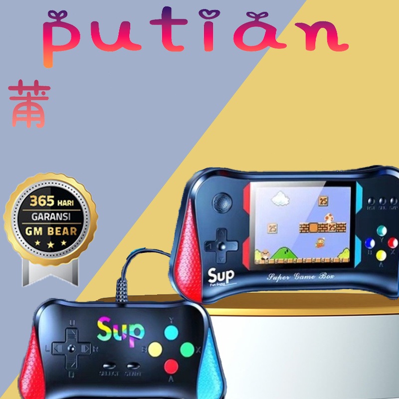 Jual Putian X7M Handheld Game Console 1/2 Pemain 500 Game Retro SUP ...