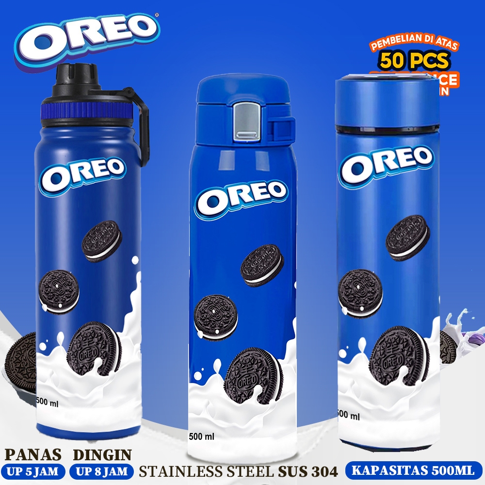 Jual TUMBLER CUSTOM Edisi OREO UNIK - THERMOS AIR PANAS UNTUK KADO GIFT ...