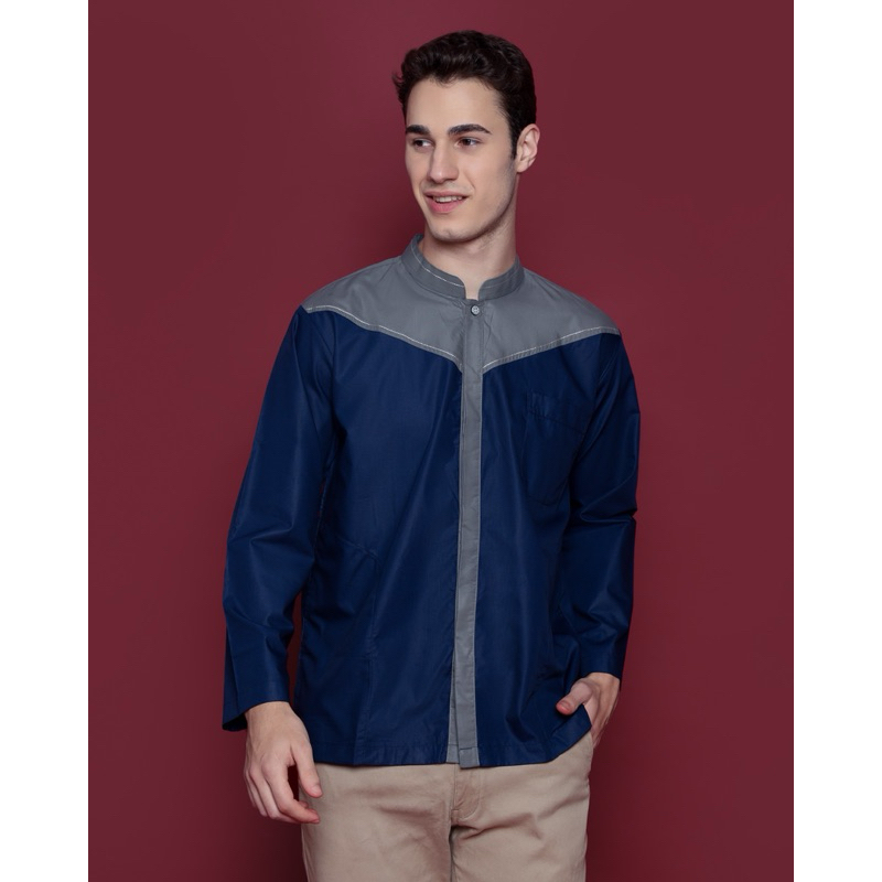 Jual LUXOR NAVY BAJU KOKO ALACHWAN (al-achwan) | Shopee Indonesia