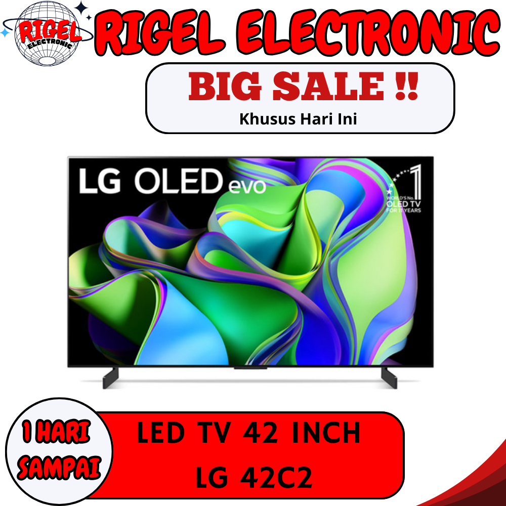 Jual LG 42C3 QLED SMART TV 43 INCH UHD 4K DOLBY ATMOS / 42C4 | Shopee ...