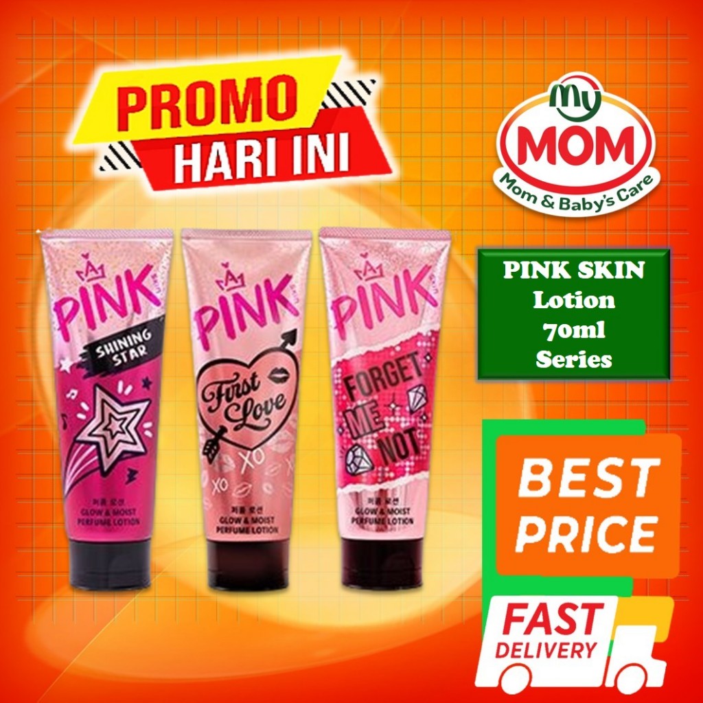 Jual PINK SKIN Perfume Lotion 70ml Series | Serum Losion | First Love ...