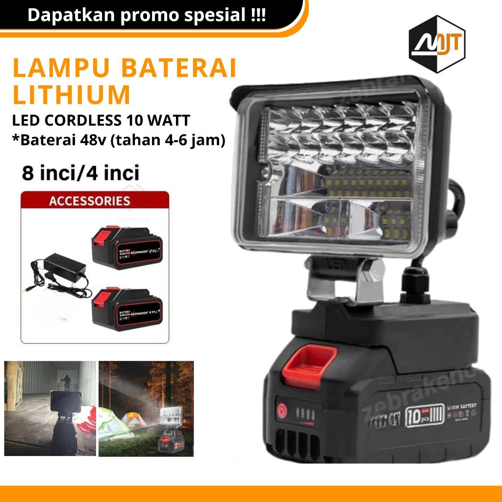 Jual Lampu darurat luar High Lumens Paling Kuat, Isi Ulang, Lampu Flash ...