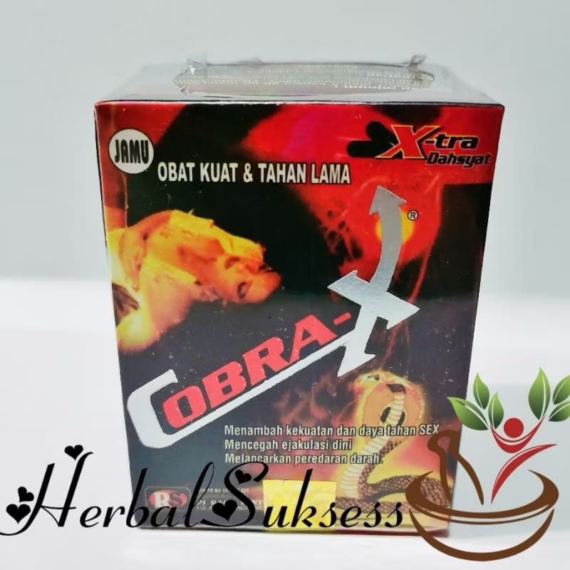 Jual COBRA-X KAPSUL STAMINA PRIA++ | Shopee Indonesia