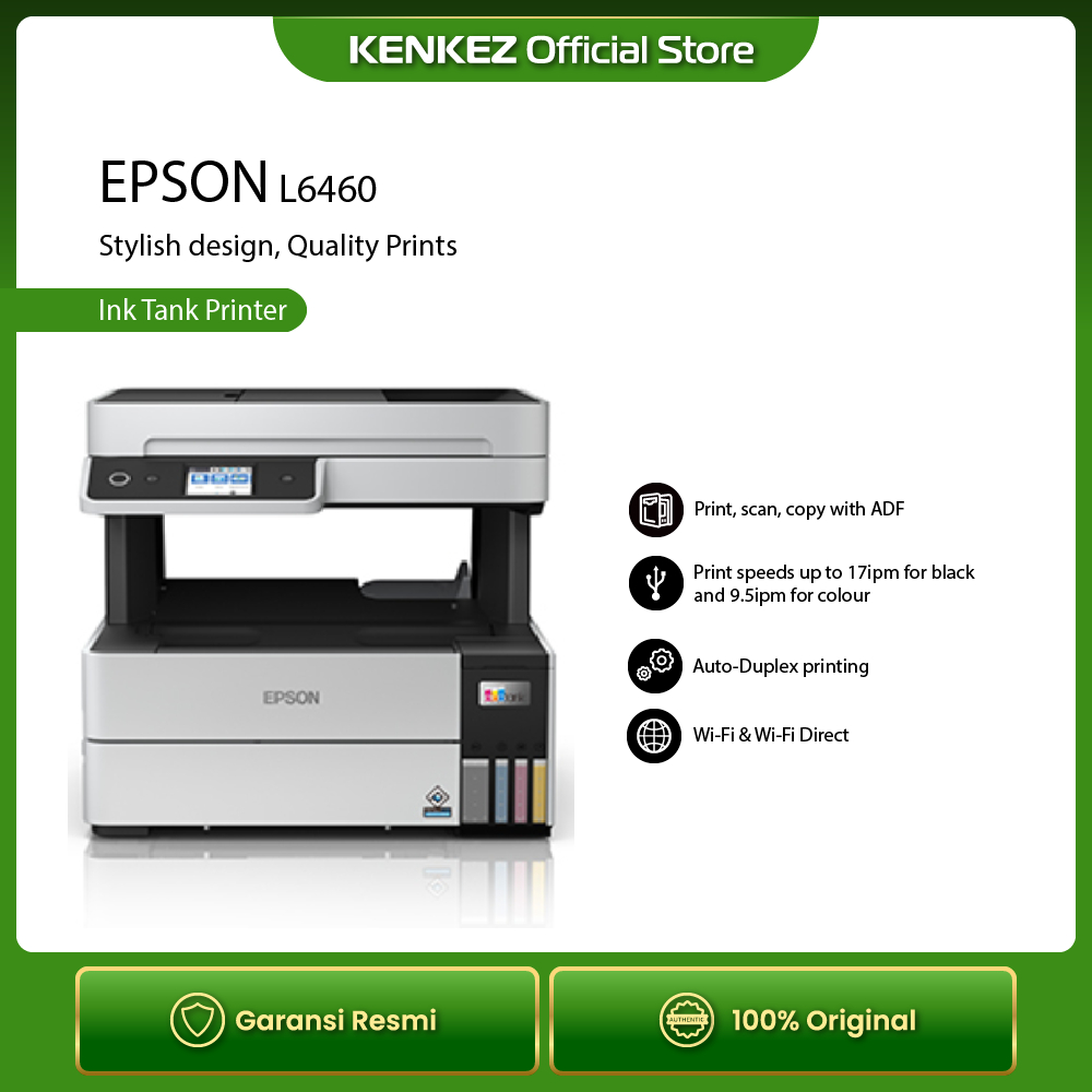 Jual Epson EcoTank L6460 Ink Tank Printer | Shopee Indonesia