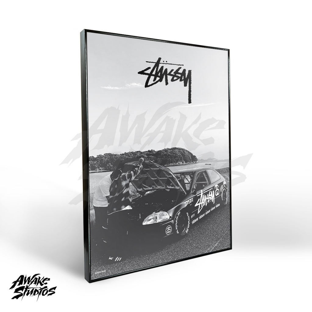 Jual Poster Frame Stussy - Frameblock | Shopee Indonesia