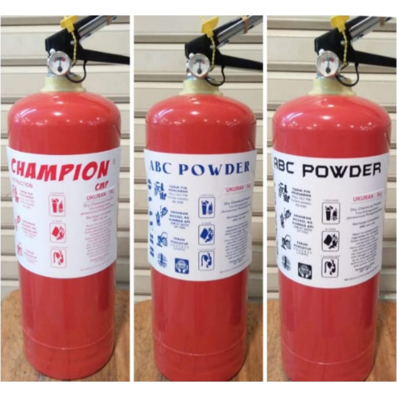 Jual Apar Champion Dry Chemical Powder Fire Extinguishant / Tabung Apar ...