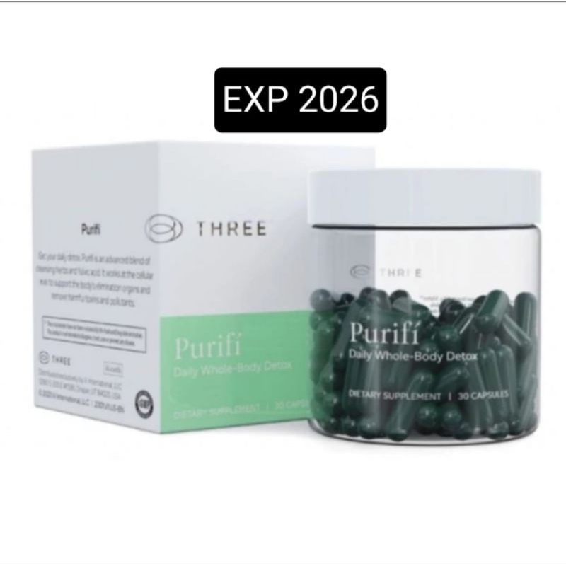 Jual PURIFI THREE SUPLEMEN MULTIVITAMIN ORIGINAL 1000% | Shopee Indonesia