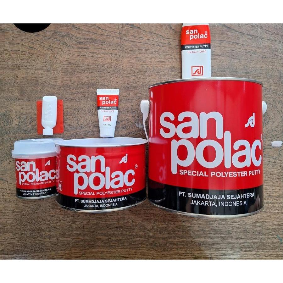 Jual Sanpolac Dempul Special Polyester Putty (250 GR / 1 KG ...