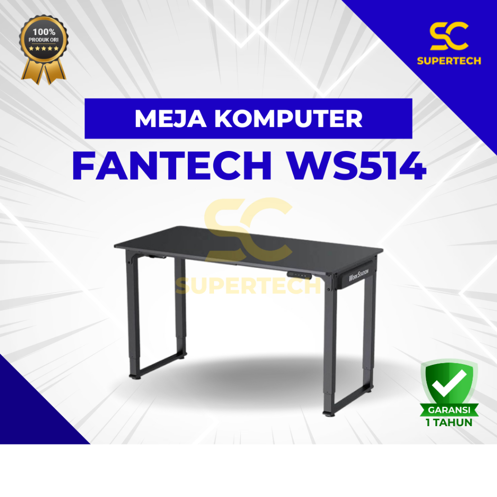 Jual FANTECH WS514 - Uk 140x70 Cm, Electric Adjustable Height & Max ...