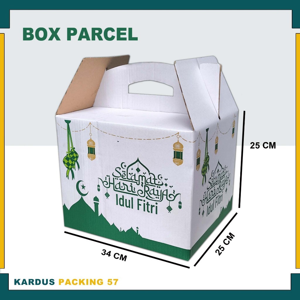 Jual Box Parcel Idul Fitri 34x25x25 Cm / Box Jinjing/Box Lebaran ...