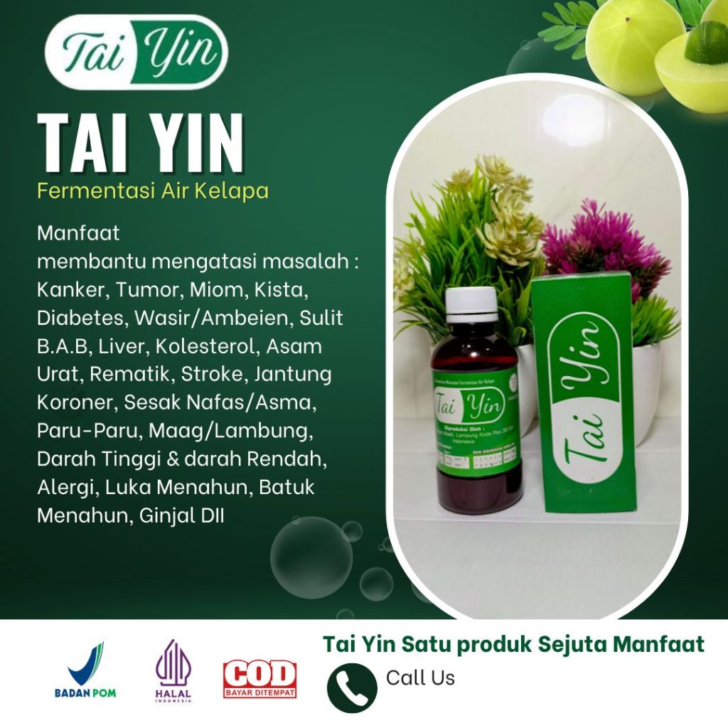 Jual TAI YIN HERBAL FERMENTASI AIR KELAPA UNTUK KESEHATAN KELUARGA ...