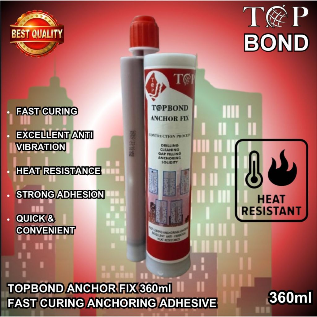Jual Lem Angkur Beton Papan Reklame Jembatan TOPBOND ANCHOR FIX 2IN1 ...