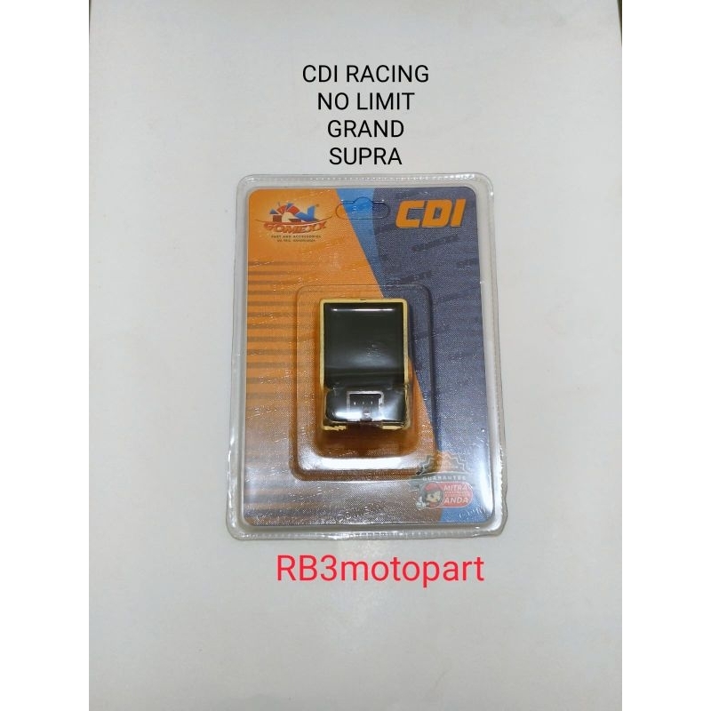 Jual CDI RACING NO LIMIT GOMEXX SUPRA GRAND SUPRA FIT NEW | Shopee ...