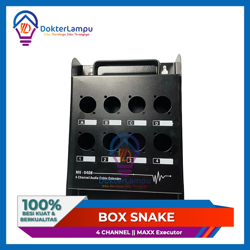 Jual BOX BESI BOX SNAKE 4 CHANNEL MX0408 | Shopee Indonesia