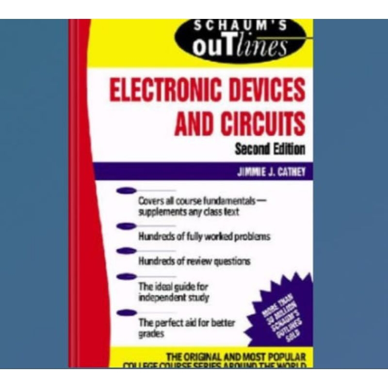 Jual Buku Schaum's Outlines: Electronic Devices and Circuits, Second Edition | Shopee Indonesia